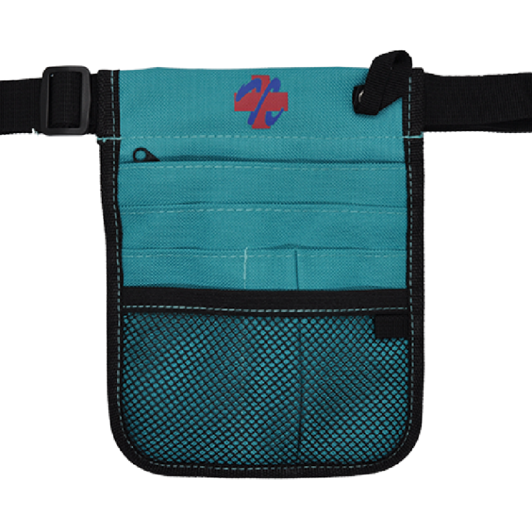 Stylish Nursing Pouch with Green Stitching | Nurse Supplies